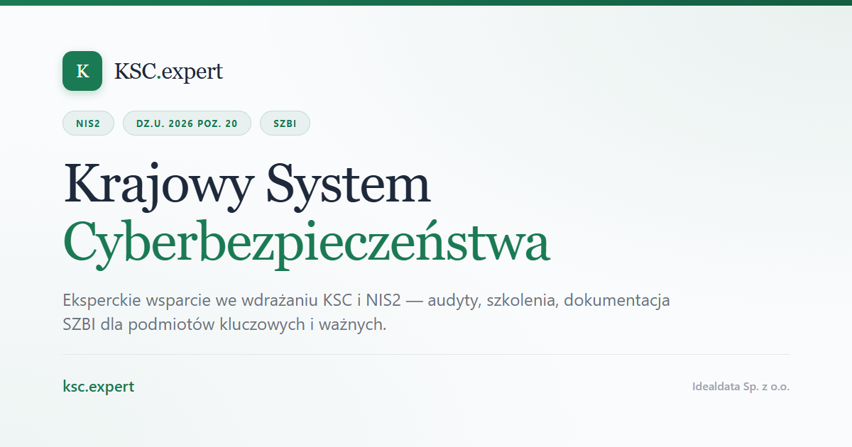 Producent żywności a KSC — obowiązki 2026 | KSC.expert
